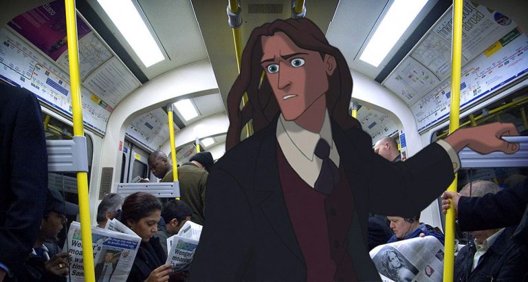 Jeff Hong, Unhappily Ever after Disney Illustrator | Horn Necklace